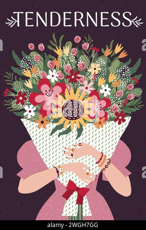 summer holidays floral decoration Stock Vector Image & Art - Alamy