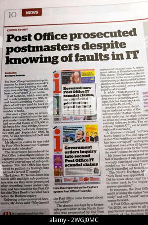 'Post Office prosecuted postmasters despite knowing of faults in IT ...