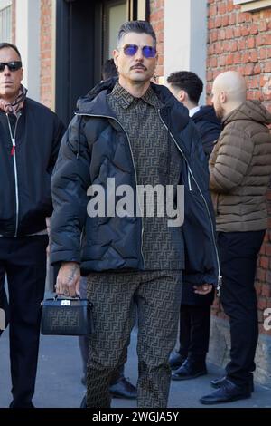 Kadu Dantas Milan Fashion Week - Men F/W 2026-27 Ea7 Celebrates The ...