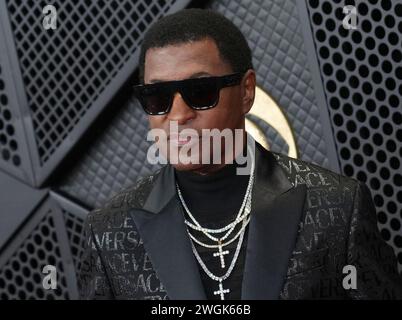 Babyface arrives at the 66th annual Grammy Awards on Sunday, Feb. 4 ...