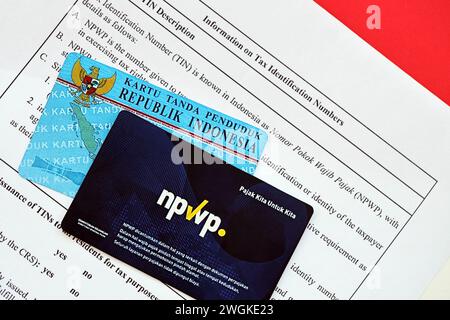 Indonesian NPWP new tax id Number and KTP identity card for taxpayers ...