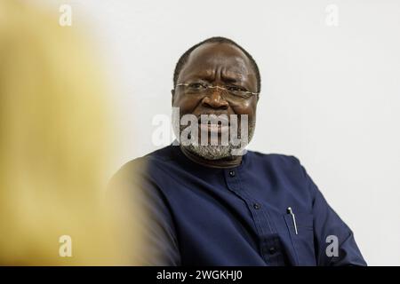 Omar Alieu Touray, President of the ECOWAS Commission, Abouja, February ...
