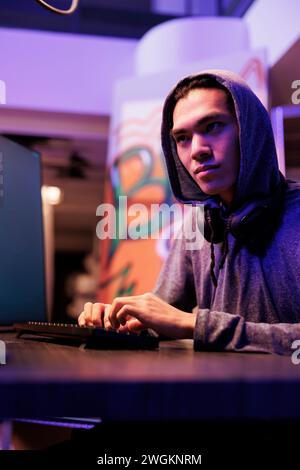 Asian hacker breaking into company database and stealing confidential ...