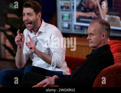 PRODUCTION - 05 February 2024, Bavaria, MŸnchen: Matthias Renger (l-r ...