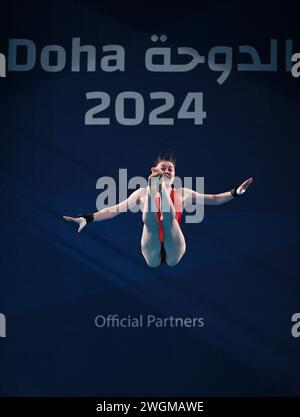 Andrea Spendolini Sirieix competes in the Women's 10m Platform event ...