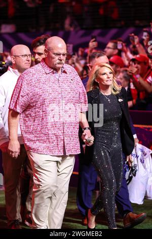 Kansas City Chiefs fans walk through the French Quarter before the NFL ...