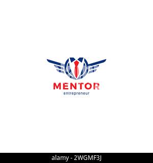 Successful Mentor Logo. Wing Success Logo. Motivator Logo Stock Vector ...