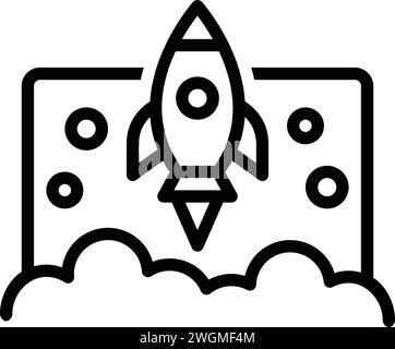 Icon for launched,begun Stock Vector Image & Art - Alamy
