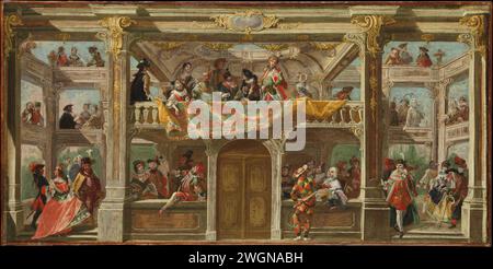 A Masked Ball in Bohemia ca. 1748 Attributed to Andreas Altomonte ...
