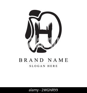 Three sword logo design concept template, modern and elegant brand ...