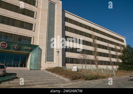 the Stellantis mirafiori factory, historic automotive production site ...