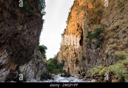 Deliana Gorge, Western Crete Stock Photo - Alamy