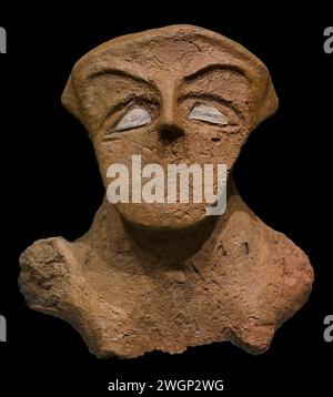 Neolithic. 6th millennium BC. Anthropomorphic figurine. From Nova ...
