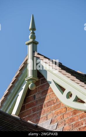 Decorative Accoya Wood Barge Boards and Finial in traditional roofing ...