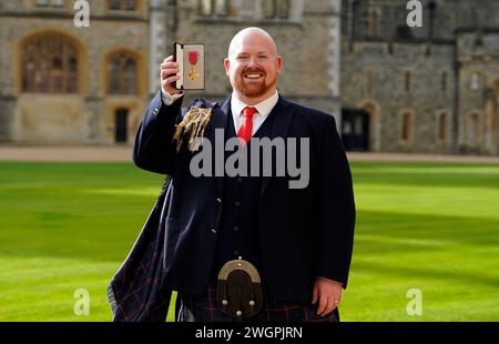 Operatic Tenor Nicholas Spence (Nicky Spence) after being made an ...