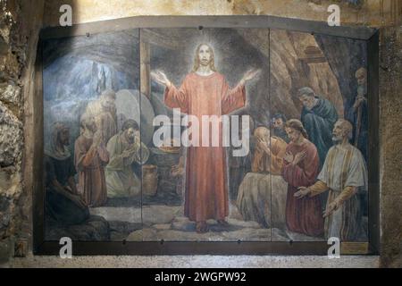 Catholic Grotto of Gethsemane aka Cave of Betrayal, Mount of Olives ...