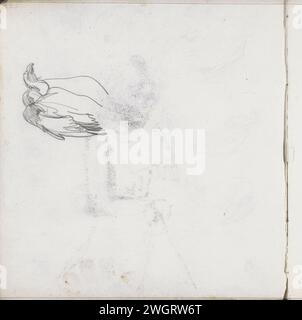 Study of vultures. Sketch sheet with (detail) studies of vultures Stock ...