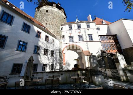 Stadtschlaining, Austria - November 07, 2023: Castle Schlaining also ...