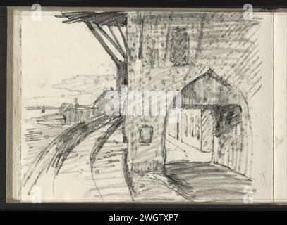 View of the gate of the Mill Rijn and Lek in Wijk bij Duurstede. Page ...