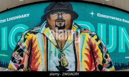 New York City: Big Pun graffiti in the Bronx Stock Photo - Alamy