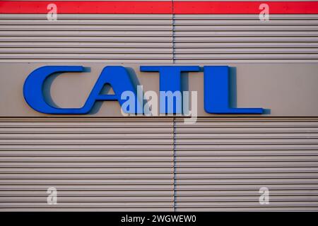 Advertising logo CATL Contemporary Amperex Technology Co. Limited ...