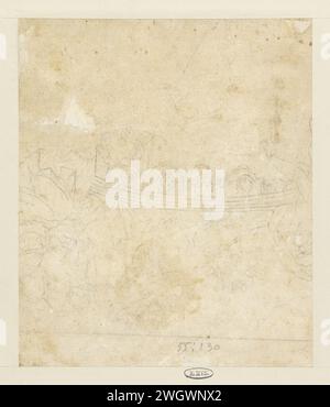 Sketch of dancing figures around a vase. Light sketch of dancing ...