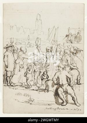 Market scene with arguing women Stock Photo - Alamy