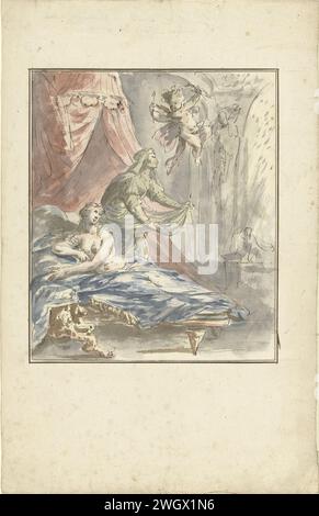Danaë. Design for a painting Stock Photo - Alamy