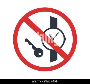 No Metallic Articles Or Watches Stock Vector Image & Art - Alamy