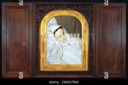 Ary Scheffer - Cornelia Scheffer- Lamme op haar doodsbed Stock Photo ...