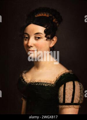 Victoria Martin, self-portrait, near 1840 ,oil on canvas, Cadiz museum ...