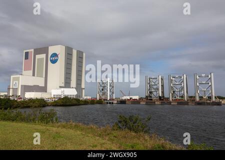 Kennedy Space Center, USA. 06th Feb, 2024. Four SpaceX Starship launch ...