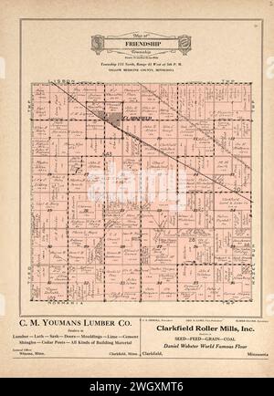 Atlas and farmers' directory of Yellow Medicine County, Minnesota ...