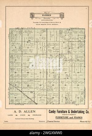 Atlas and farmers' directory of Yellow Medicine County, Minnesota ...