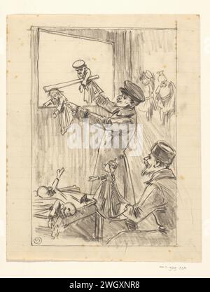 Cartoon on Tsar Nicolaas II of Russia and the Duma, Henricus, Henricus ...
