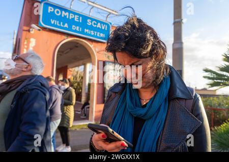 Pompeii passenger train station, mystery village in Italy with train ...