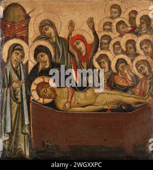 The Deposition and the Entombment, anonymous, c. 1290 painting ...