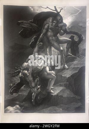 A Deluge Scene (Une scène de déluge). Museum: Musee du Louvre, Paris ...