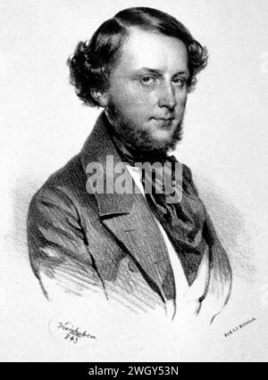 August Schilling Litho Stock Photo - Alamy