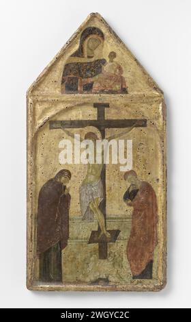 Crucifixion, Virgin Mary and Saint John under the cross, altarpiece on ...
