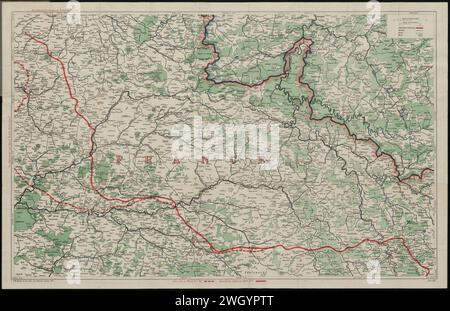 Bacon's large-scale map of the French battle front (Peronne to Verdun ...