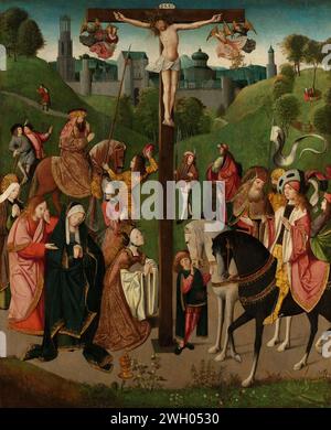 The Crucifixion circle of the master of Figdor Deposition Haarlem Amsterdam Dutch The ...