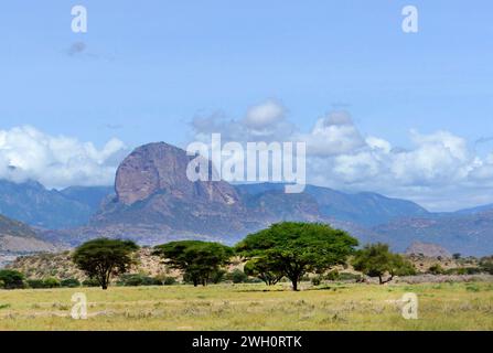 Beautiful landscapes in the Ngurunit region in northern Kenya Stock ...