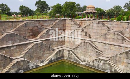View of Hadi Rani Kund or Stepwell, Todaraisingh, Rajasthan, India ...