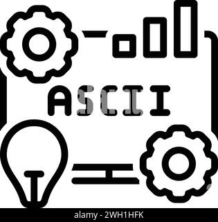 Icon for ascii,standard Stock Vector Image & Art - Alamy