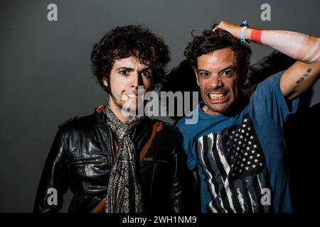 1970's Funk band Stock Photo - Alamy