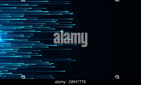 Experience the mesmerizing visuals of traveling at light speed ...