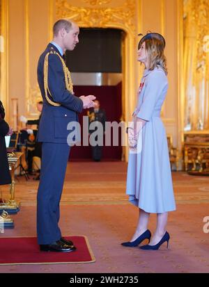 Mrs Ellen Convery (Ellen White), from Glossop after being made a Member ...
