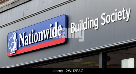 Nationwide Building Society, Humberstone Gate, Leicester, England. Old ...