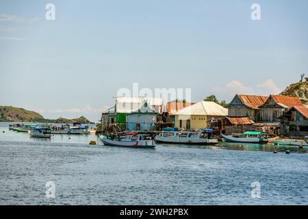 Settlement at Pulau Messah (Messah Island), West Manggarai Regency ...